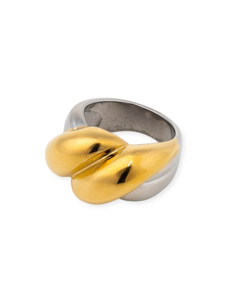Beverly Two Tone Ring | Bracha